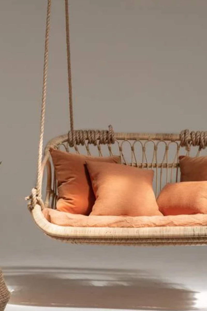 Hanging Rattan Bench– Okre Shop
